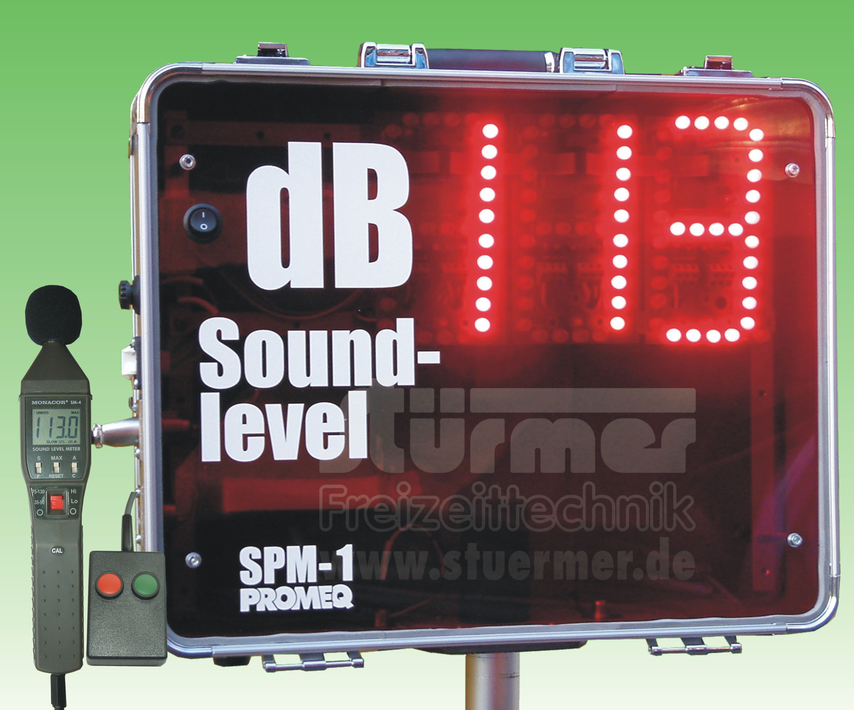 Schallpegelmesser / Applausometer
